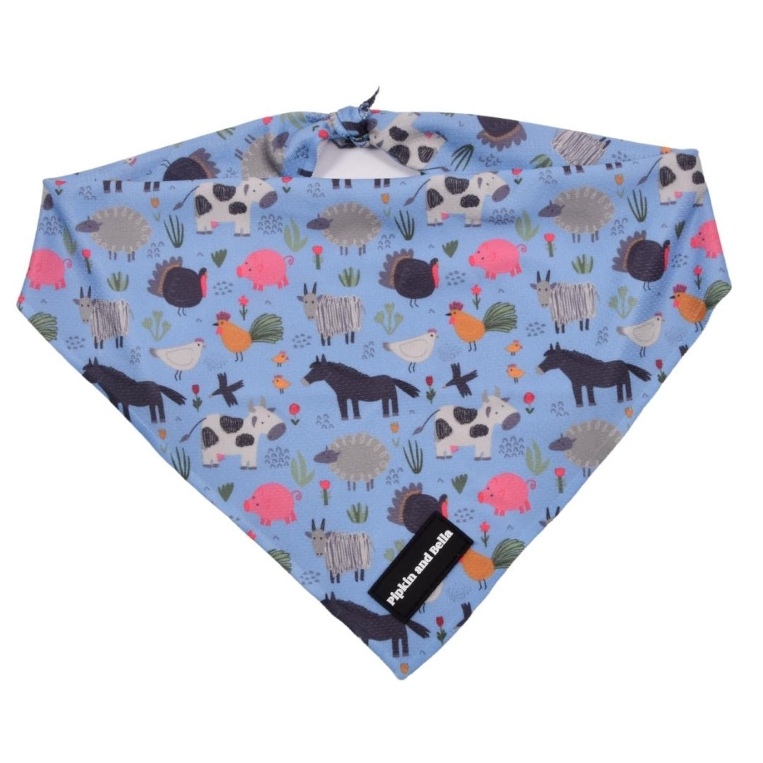 Pipkin and Bella Pet Bandana - Farmyard Fairy Tale
