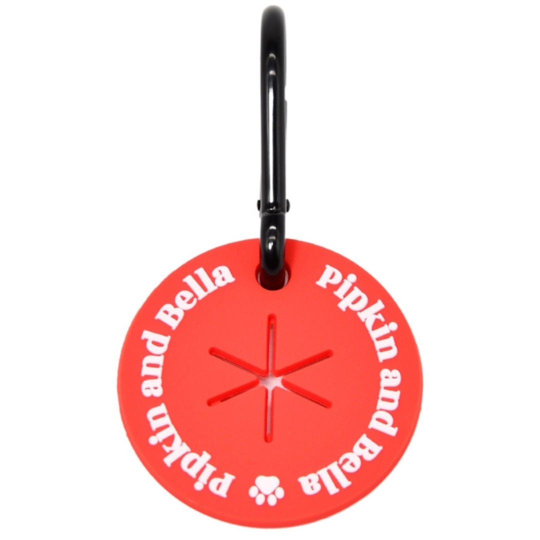 Pipkin and Bella Pet Poop Carrier - Rosy Red